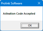 Prolink Software - Knowledge Base Article